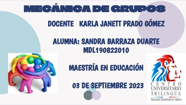 TRABAJO FINAL SANDRA BARRAZA ACT1 MECÁNICA DE GRUPOS