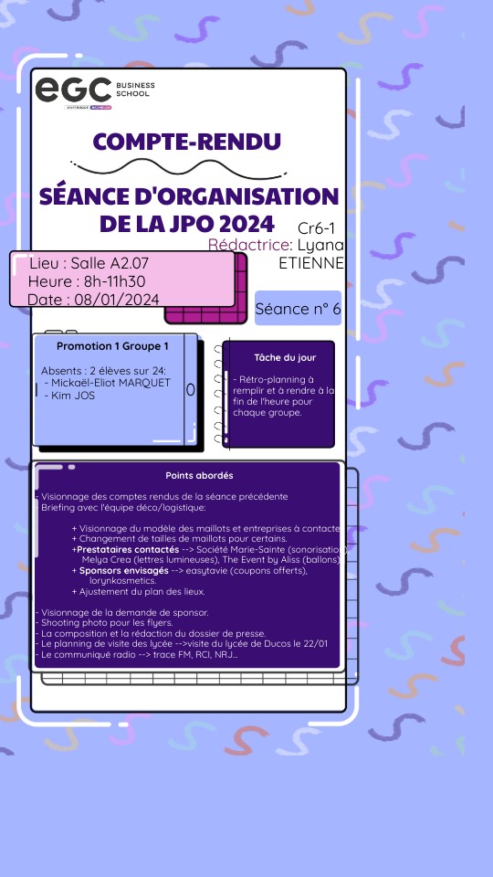 Pta conference invitation | Genially