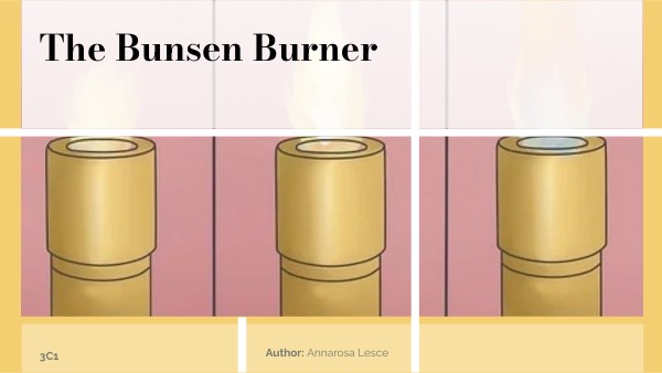 bunsen burner | Genially