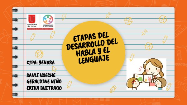 ETAPAS DEL DESARROLLO DEL HABLA Y EL LENGUAJE | Genially