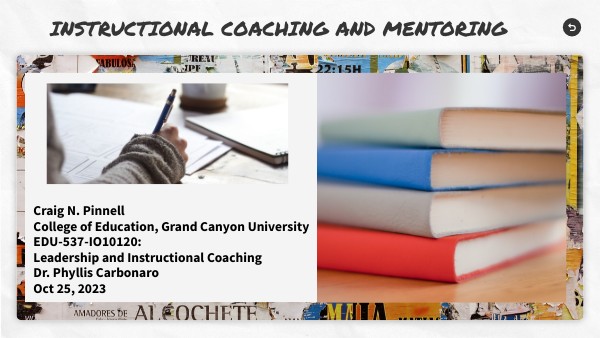 Instructional Coaching and Mentoring