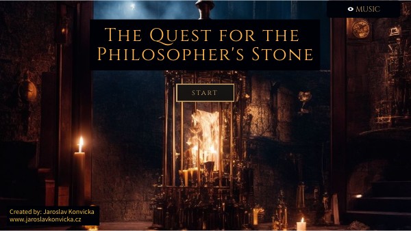 The Quest for the Philosopher's Stone | Genially