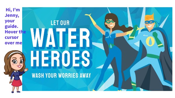 water escape room | Genially