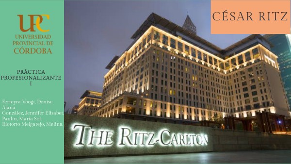 César Ritz | Genially