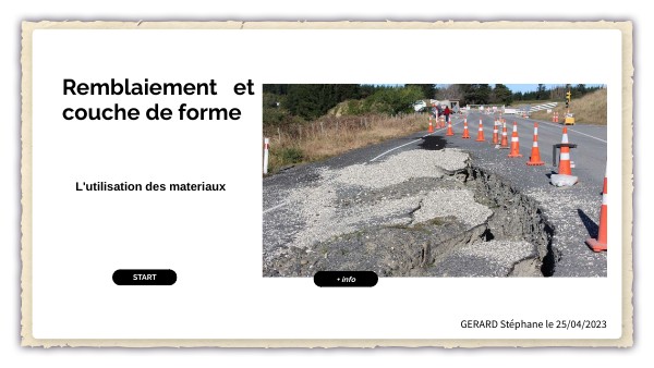 présentation les remblais | Genially