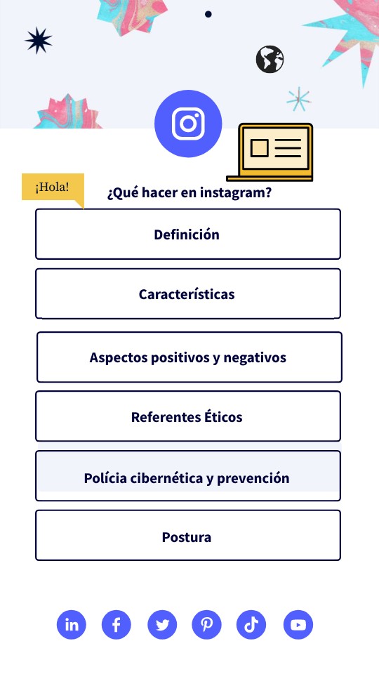 SOCIAL LINK GENIAL | Genially