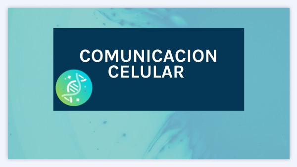 Comunicacion Celular | Genially