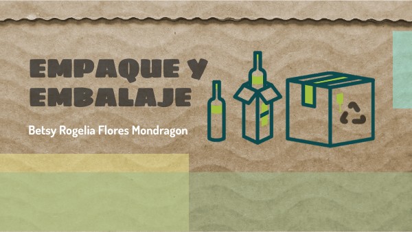 Envase y embalaje | Genially