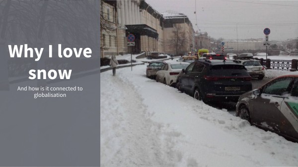 Why i love snow | Genially