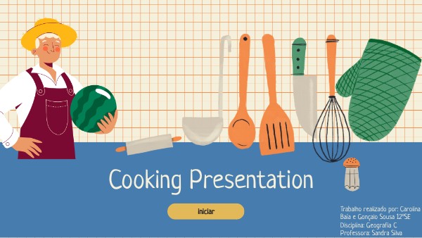 COOKING RECIPE PRESENTATION
