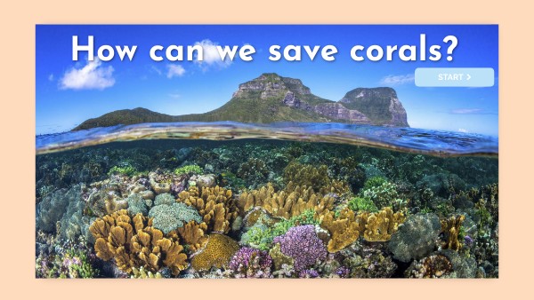 How can we save corals? | Genially