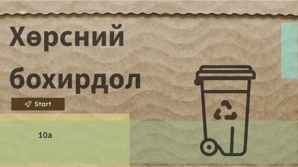 SUSTAINABILITY PRESENTATION | Genially