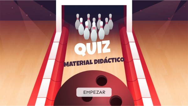 QUIZ MATERIAL DIDÁCTICO
