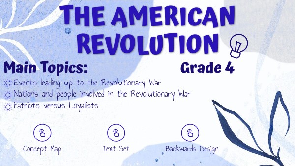 The American Revolution