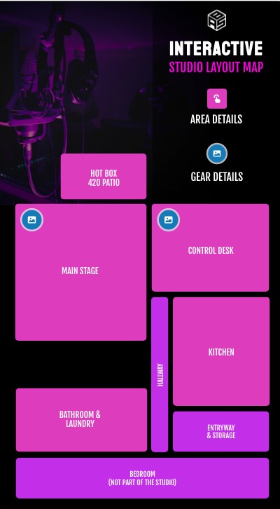 Studio Layout | Genially