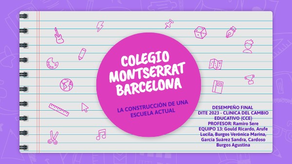 SCHOOL NOTEBOOK | Genially