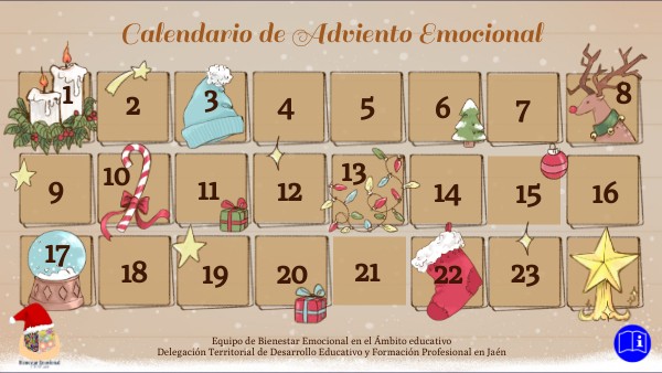 CALENDARIO ADVIENTO EMOCIONAL | Genially