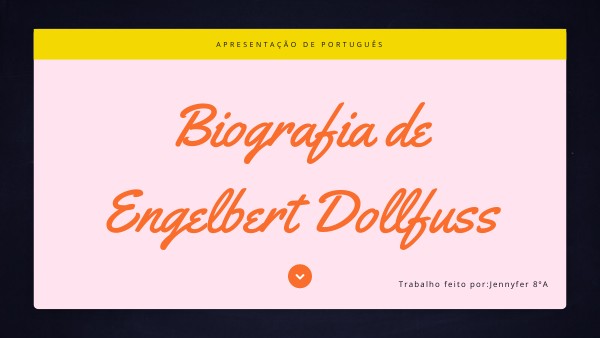 Biografia de Engelbert Dollfuss