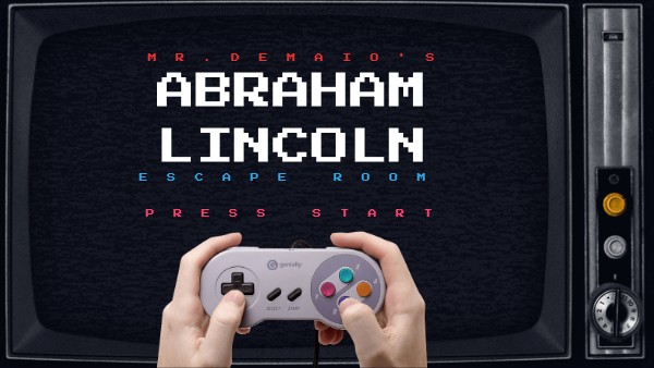 Abraham Lincoln Escape Room | Genially
