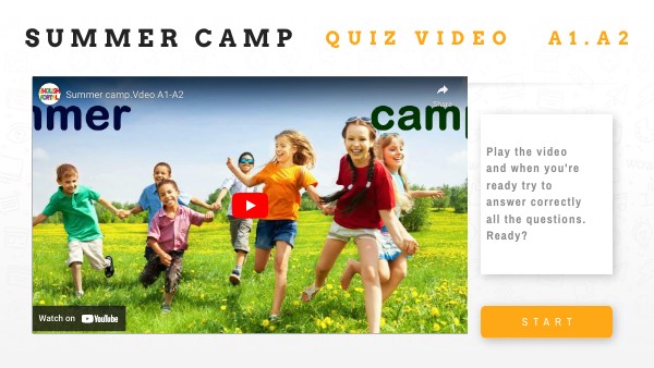 QUIZ summer camp | Genially