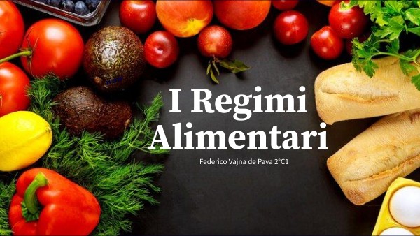 I regimi alimentari