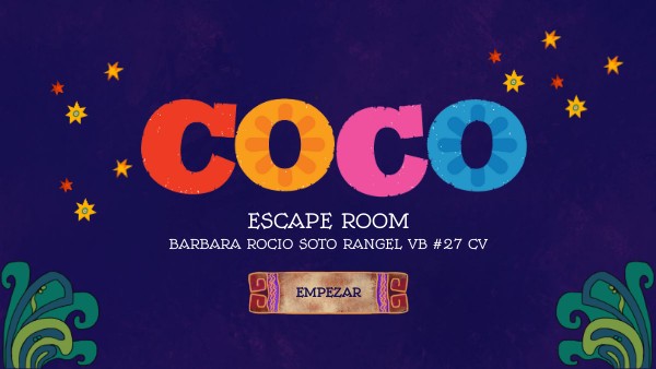 ESCAPE ROOM COCO | Genially