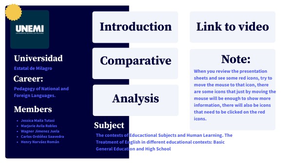 Goup Autonomous Task 1 - Context | Genially