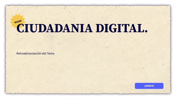 Ciudadania Digital | Genially