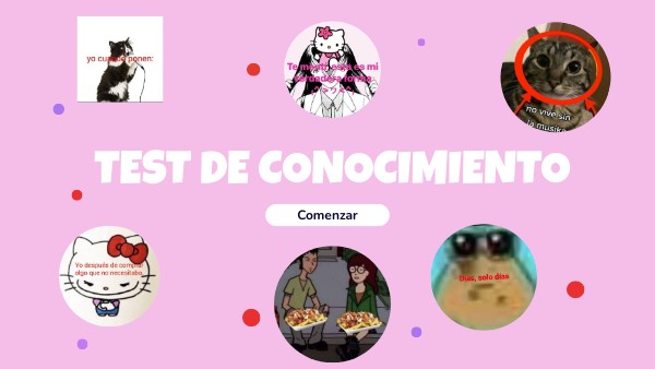 test de conocimiento | Genially