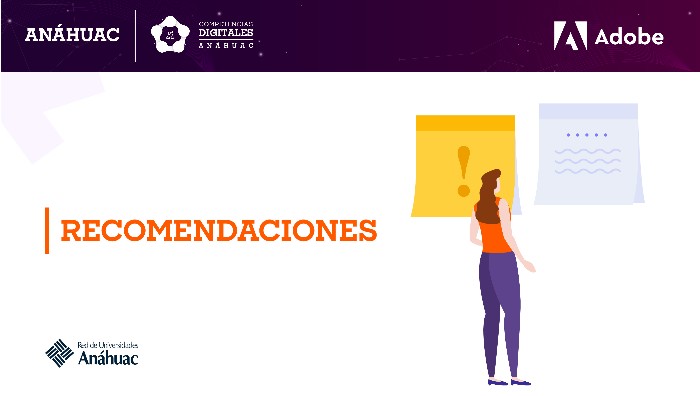 CDA0444 - RECOMENDACIONES