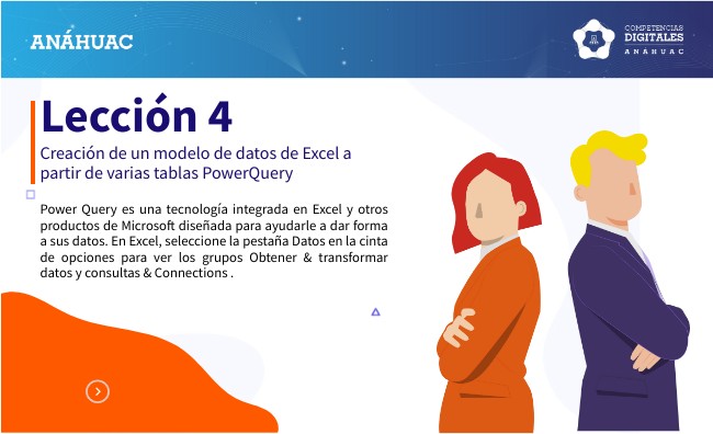 Lección 4 - Creación de un modelo de datos de Excel Power Pivot