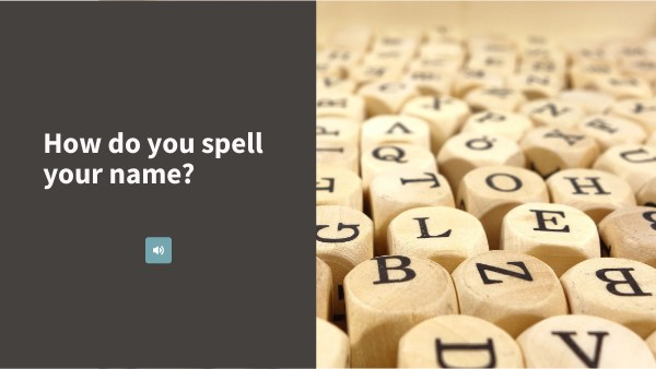 ¿How do u spell ur name?