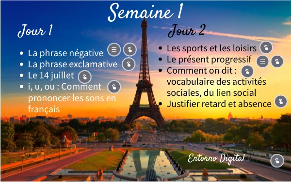 F3 Semaine 1 | Genially