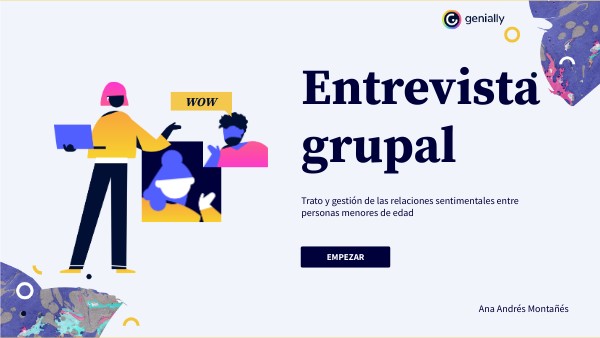 Entrevista Grupal | Genially