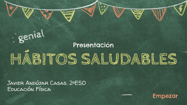 Presentación Hábitos Saludables | Genially