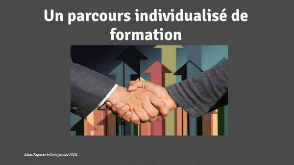 Parcours Individualisé de formations , Les outils | Genially