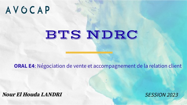 Fiche E4 négociation de vente | Genially