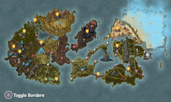 Antia - World Map