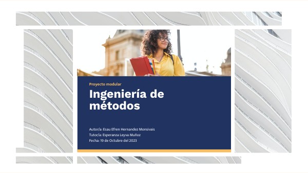 Proyecto modular Ingeniería de métodos