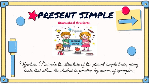 Present simple tense...