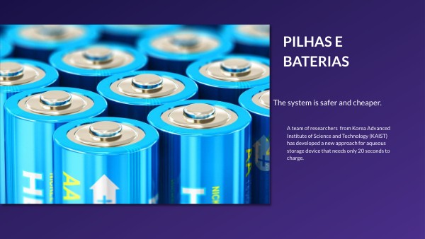 PRESENTATION: THE NEW ERA OF BATTERIES | Genially