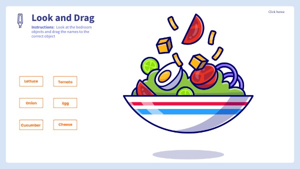 Look and Drag | Genially