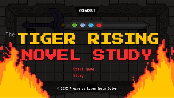 Tiger Rising Breakout | Genially