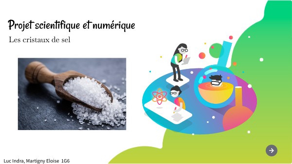 Projet scientifique et numérique | Genially