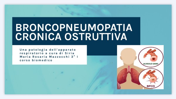 broncopneumopatia cronica ostruttiva
