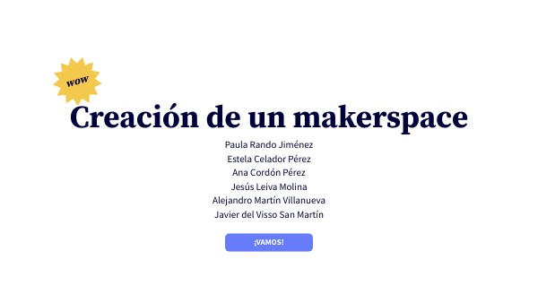Creación de un makerspace