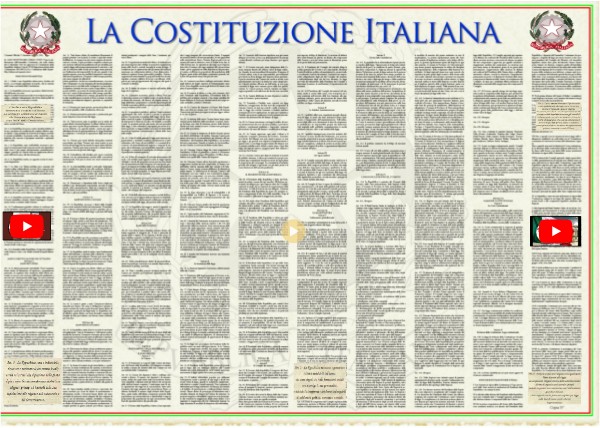 PILLOLE DI COSTITUZIONE