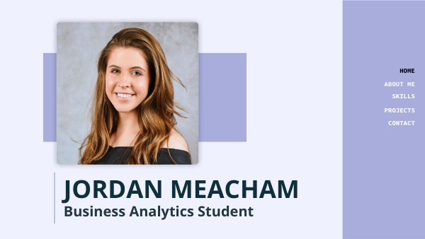 Jordan Meacham Portfolio