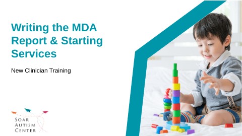 MDA Report and Starting Services