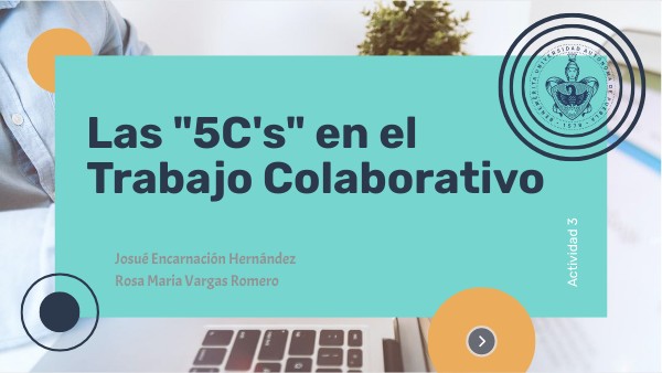 Las 5C's en el Tarbajo Colaborativo